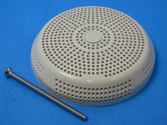 SUCTION COVER 4.25 IN, CENTER HOLE, ALMOND