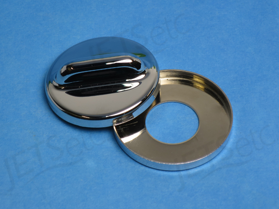 AIR KNOB SMALL ESCUTCHEON KIT CHROME